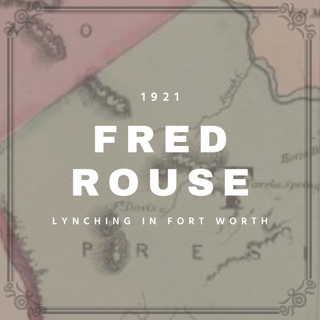 Fred Rouse, 1921 – Mapping Violence